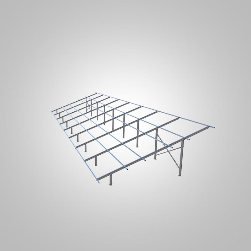 STRUCTURE METALLIQUE GALVA Type 3R a Base IPE | Ecowatt