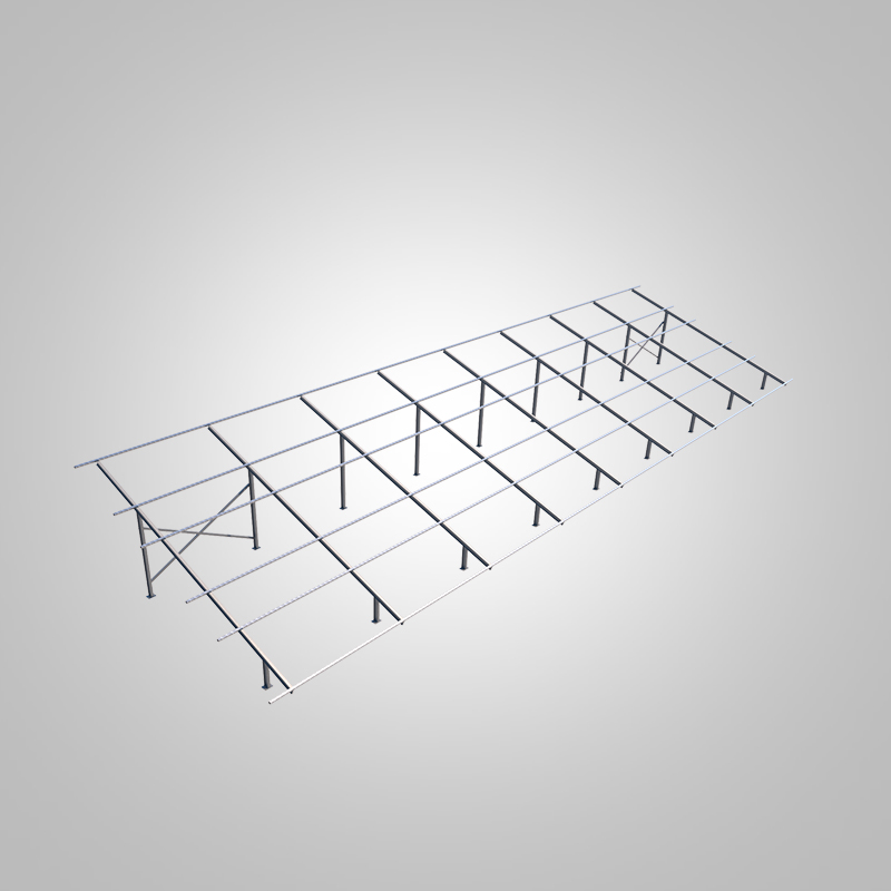STRUCTURE METALLIQUE GALVA Type 2R a Base IPE | Ecowatt